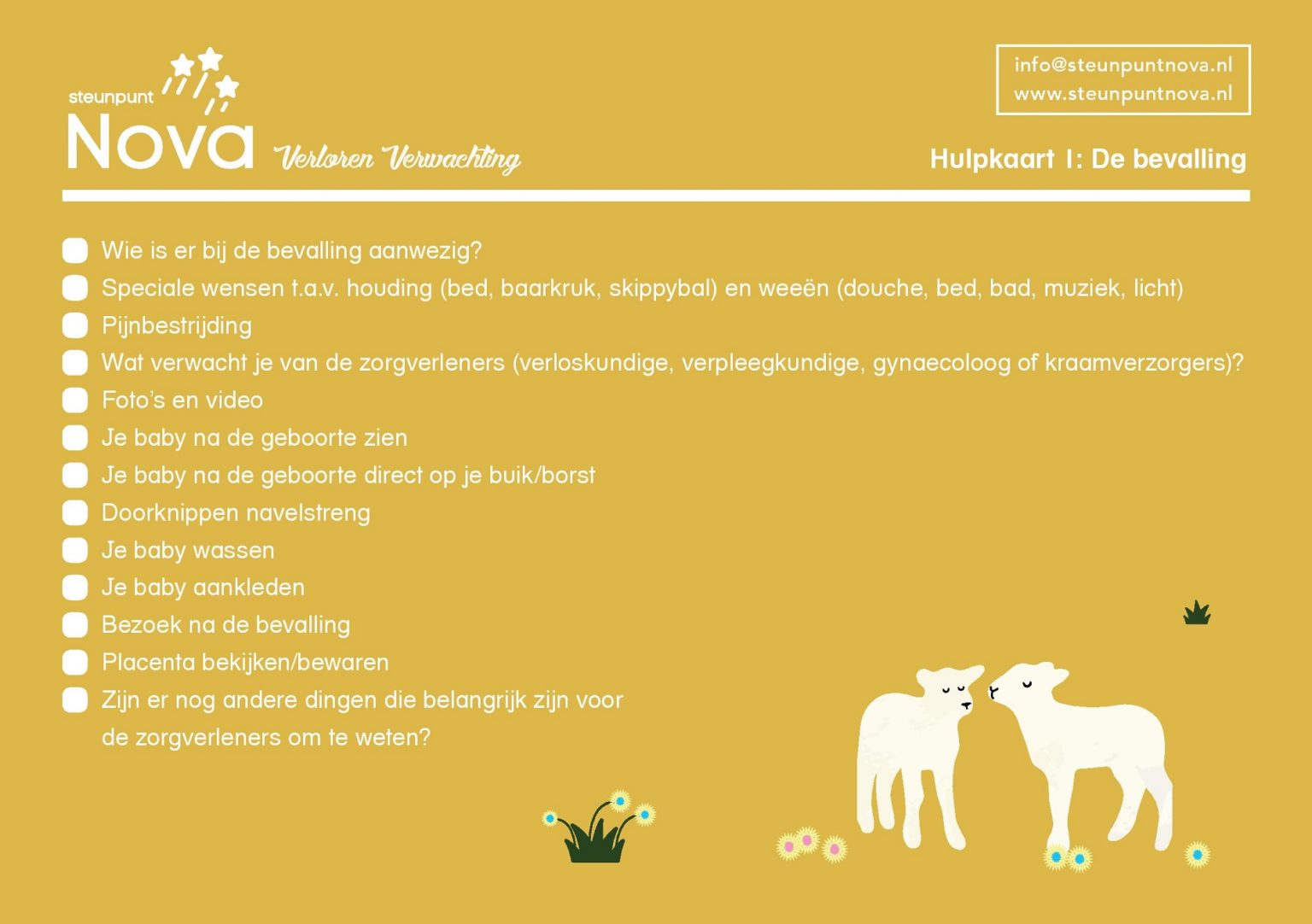 Rondom geboorte overleden - Baby op Komst